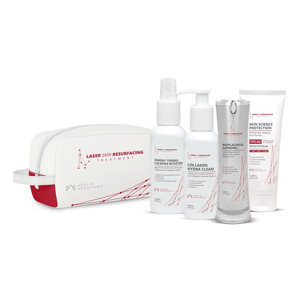 Kit Laser Skin Resurfacing Home Care - Adelia Mendonça Cosmeticos